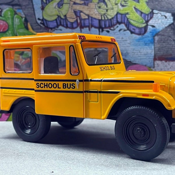 School Bus Toy - Etsy