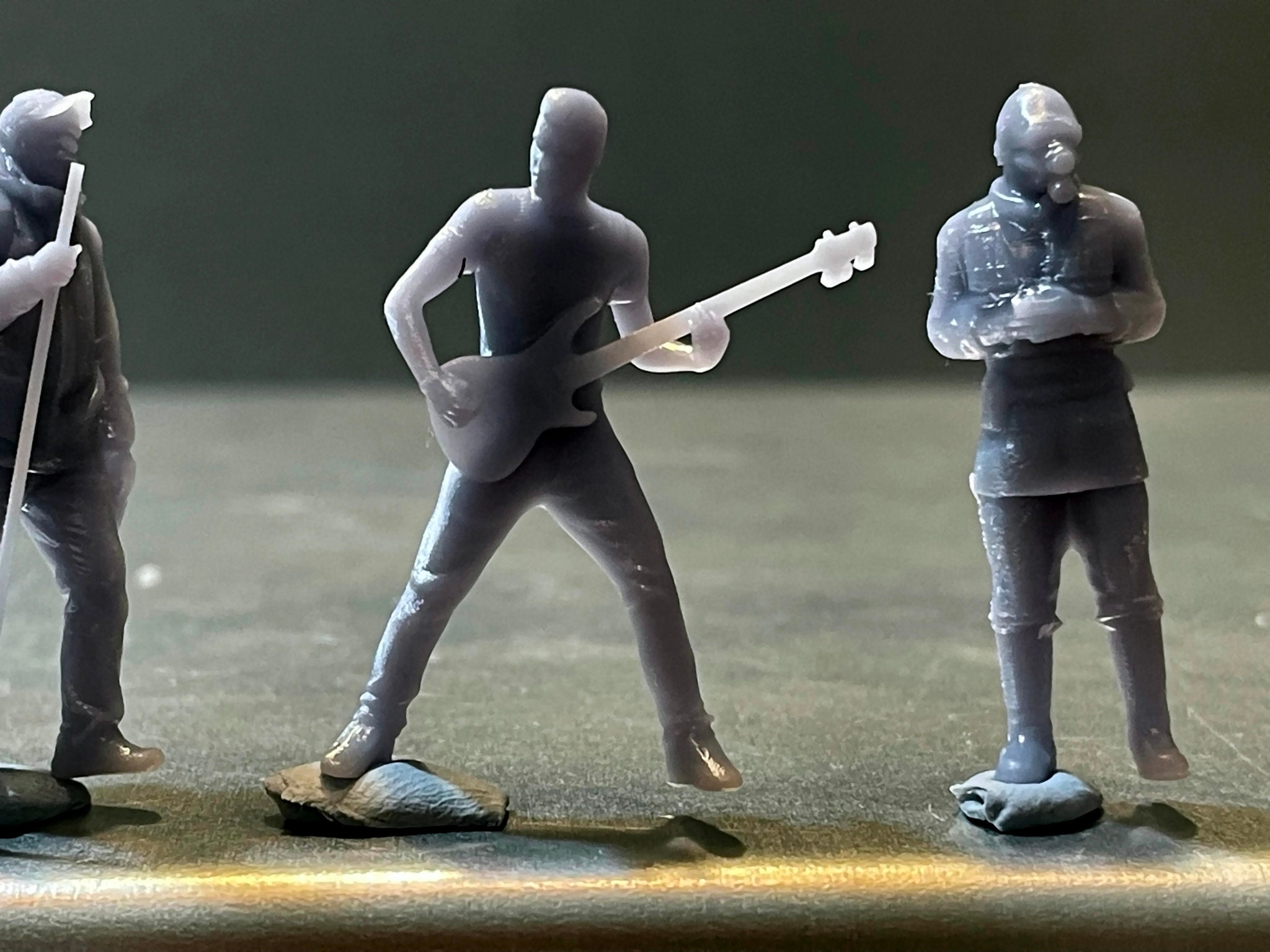 1:64 Miniature Human Figures Resin / Unpainted Great for - Etsy