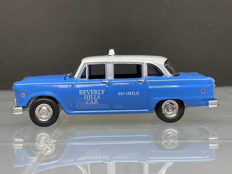 1-64 Scale / S-scale 1971 Checker Taxi Cab Beverly Hills - Etsy
