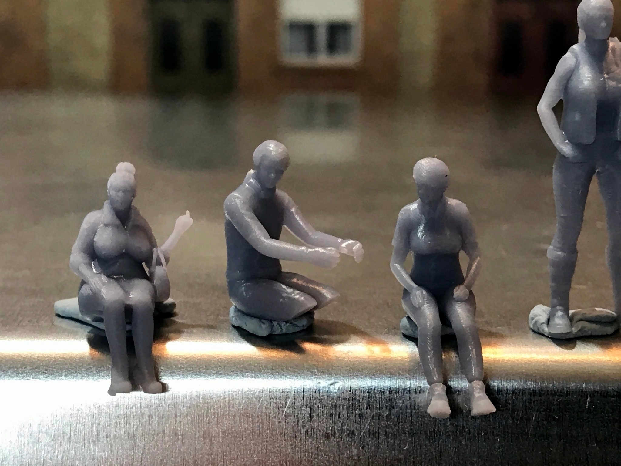 1:64 Scale Miniature People Resin / Unpainted Great for - Etsy