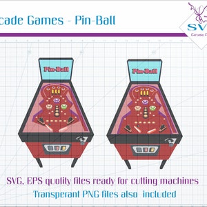 Arcade Games Clipart, Wack-a-mole Game SVG, Pin Ball Vector Clipart ...