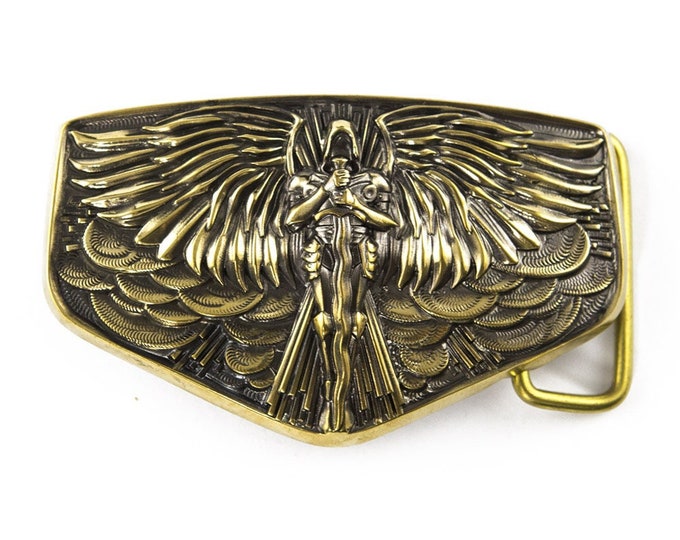 Angel Wings Belt Buckle, Guardian Angel, Biker Chick, Fairy Wings ...