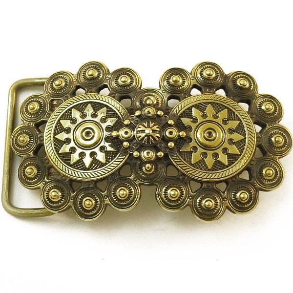 Sun and Moon Belt Buckle - Etsy