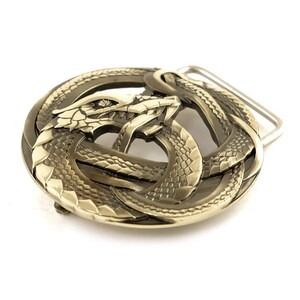 Belt Buckle Ouroboros, World Serpent, Scandinavian, Nordic, Celtic ...