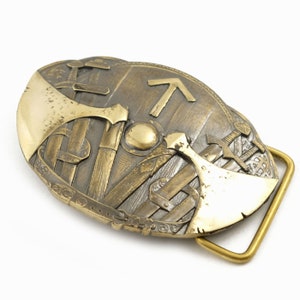 Tiwaz Belt Buckle, Old Norse Scandinavian Nordic Celtic Viking Pagan ...