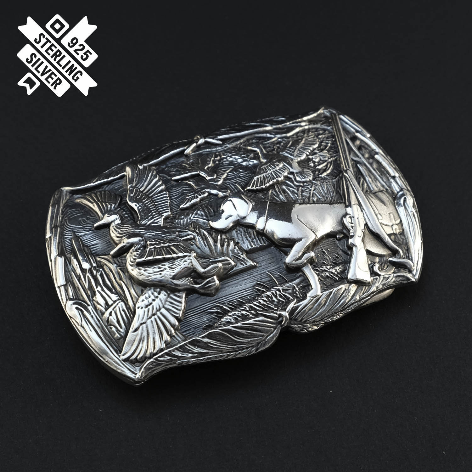 Duck Hunting Belt Buckle Duck Hunting Season With Greyhounds - Etsy