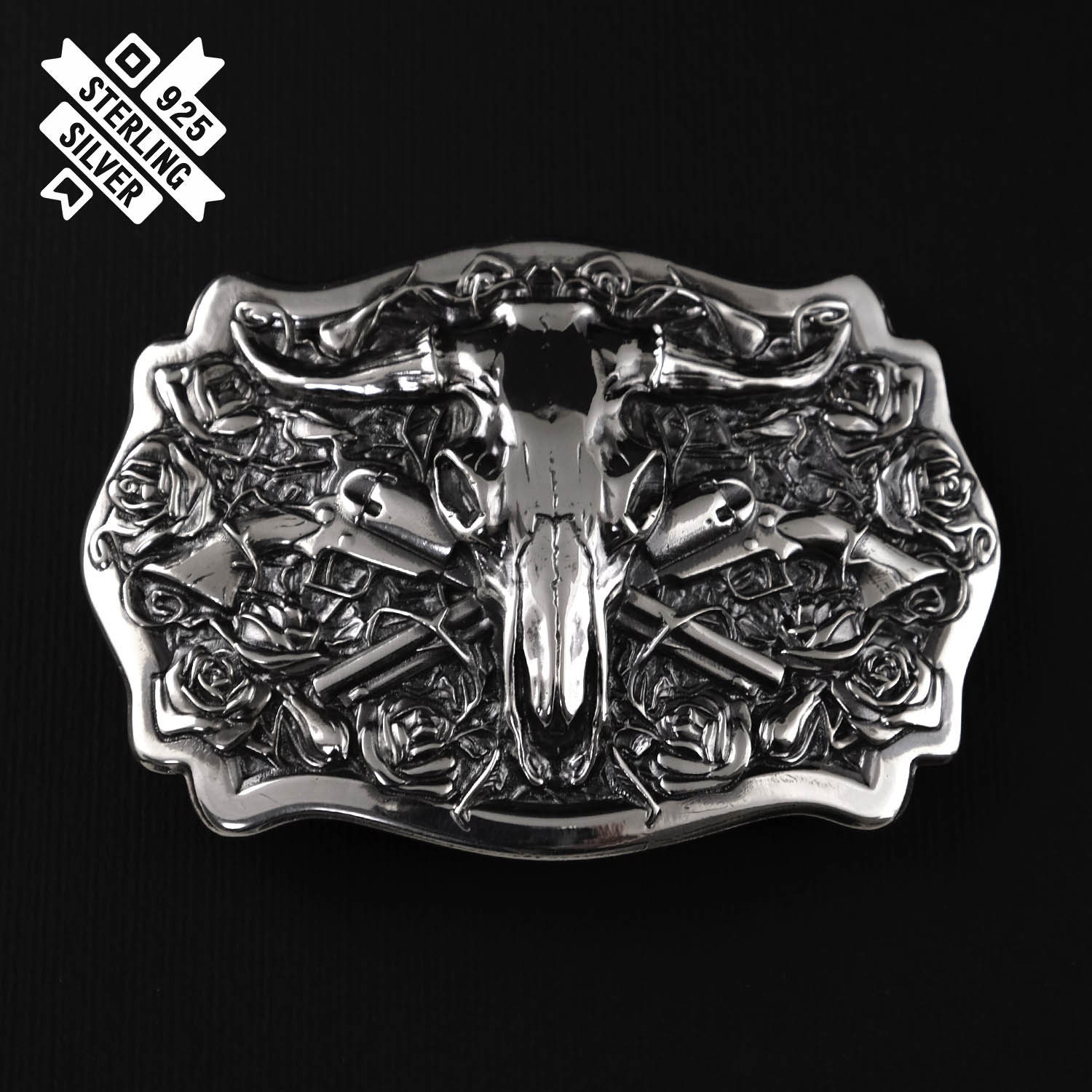 Mens Silver Belt Buckles Etsy UK