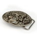 Santa Muerte German Silver Belt Buckle, Skull El Día De Muertos, the ...