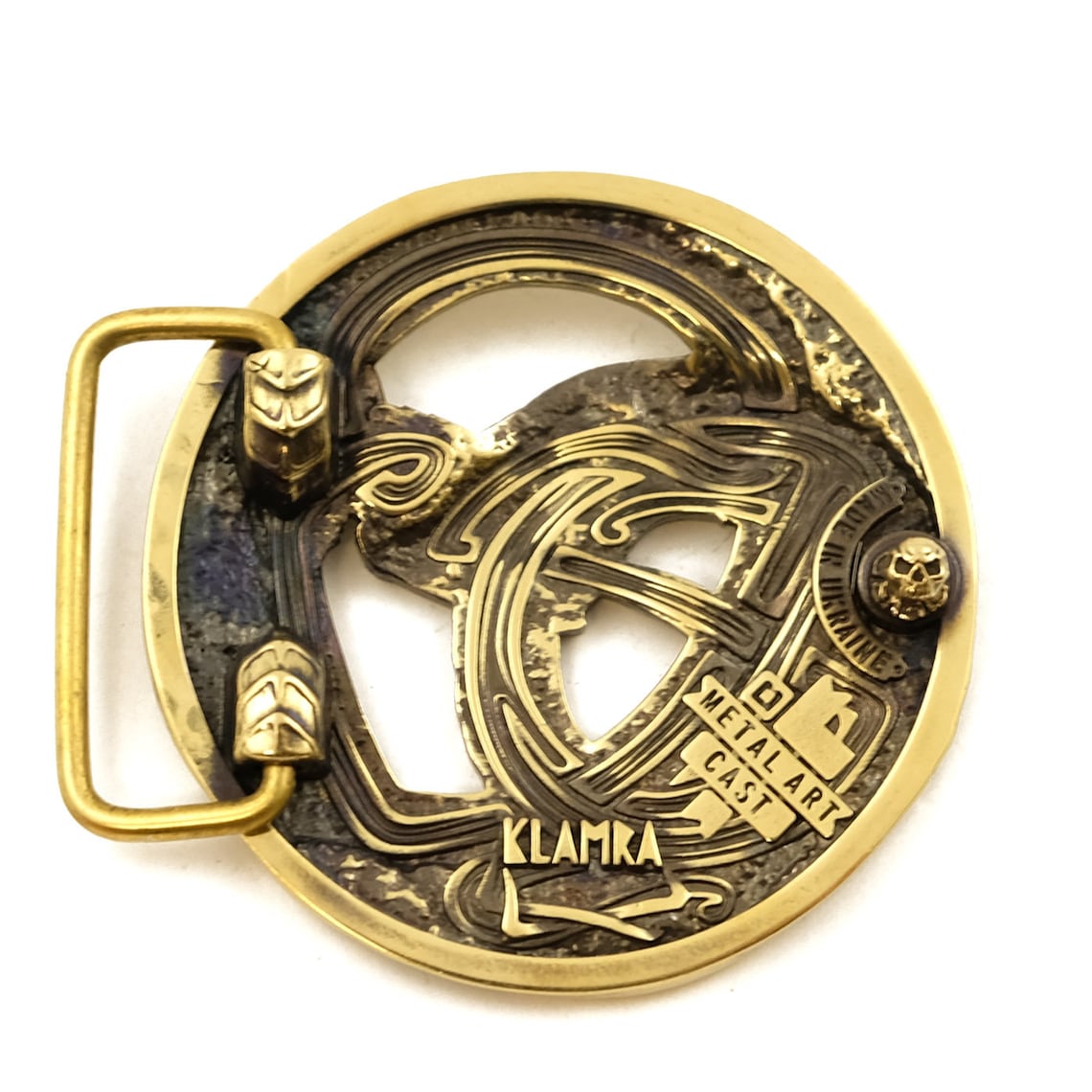 Belt Buckle Ouroboros World Serpent Scandinavian Nordic | Etsy