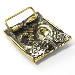 Predator Solid Brass Belt Buckle, Extraterrestrial Monster Trophy ...