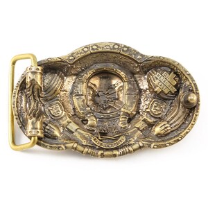 Belt Buckle Alien, Steampunk Skull UFO Belt Buckle, Davy Jones Solid ...
