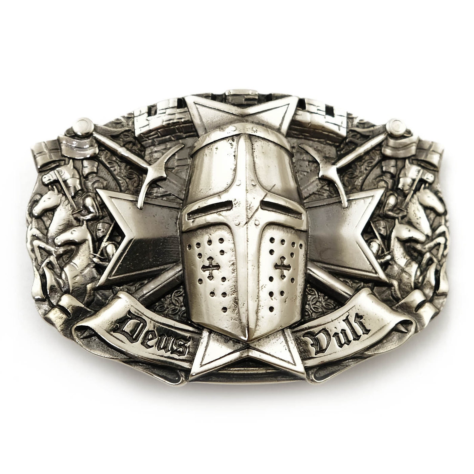 Templar Knight Belt Buckle Medieval Christian Knight Order - Etsy
