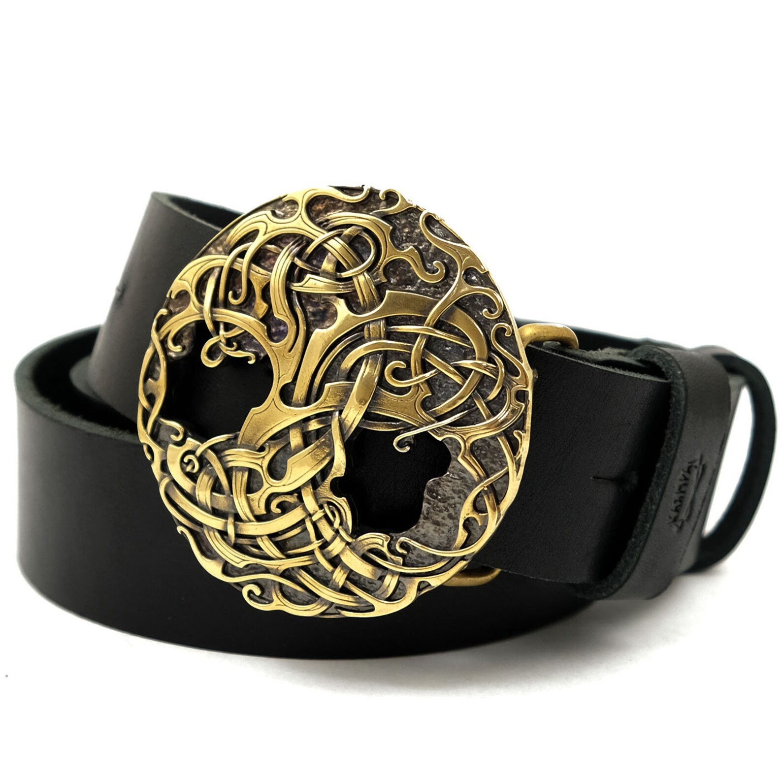 World Tree Belt Buckle Old Norse Scandinavian Nordic Celtic - Etsy