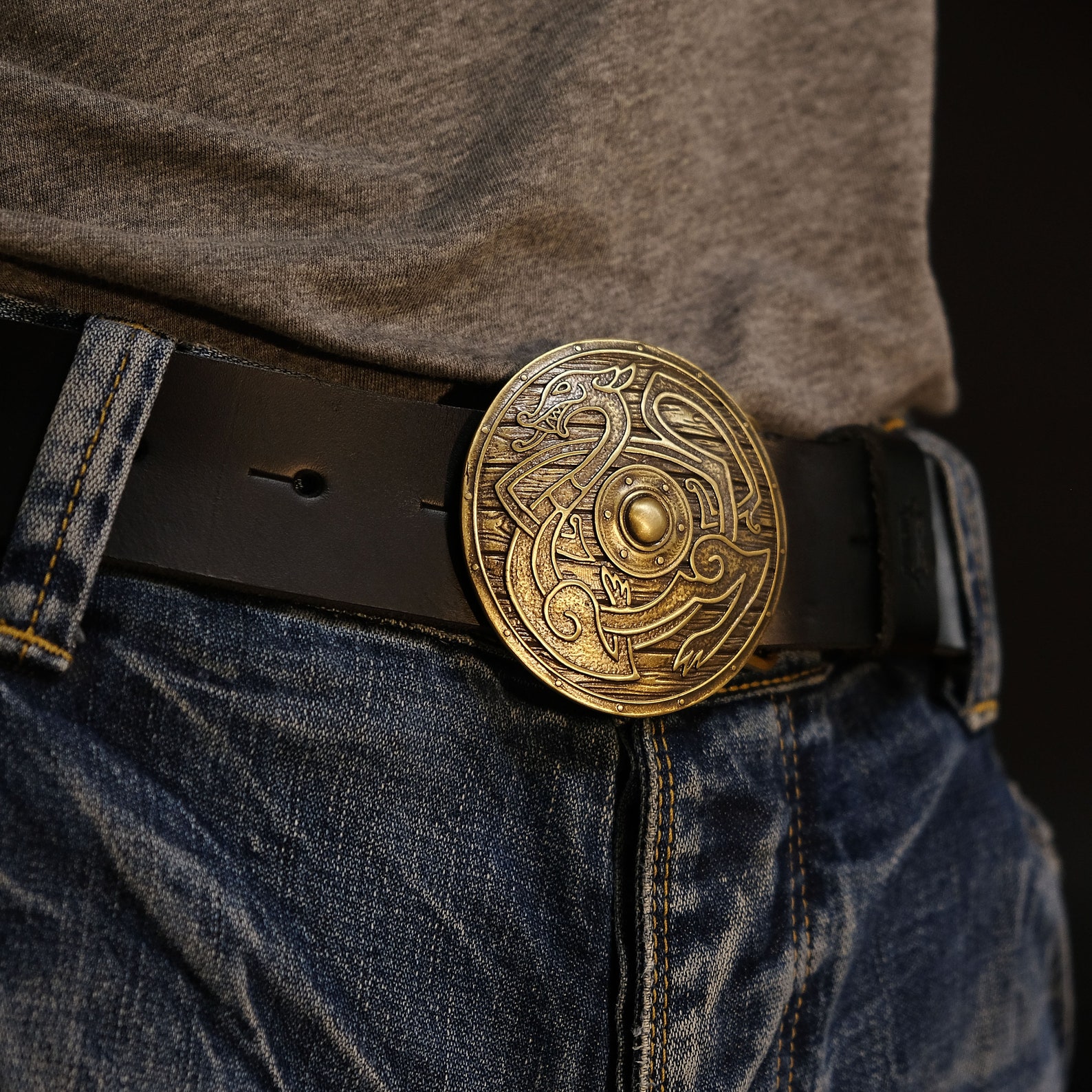 Viking Shield Belt Buckle Scandinavian Nordic Celtic Norse | Etsy