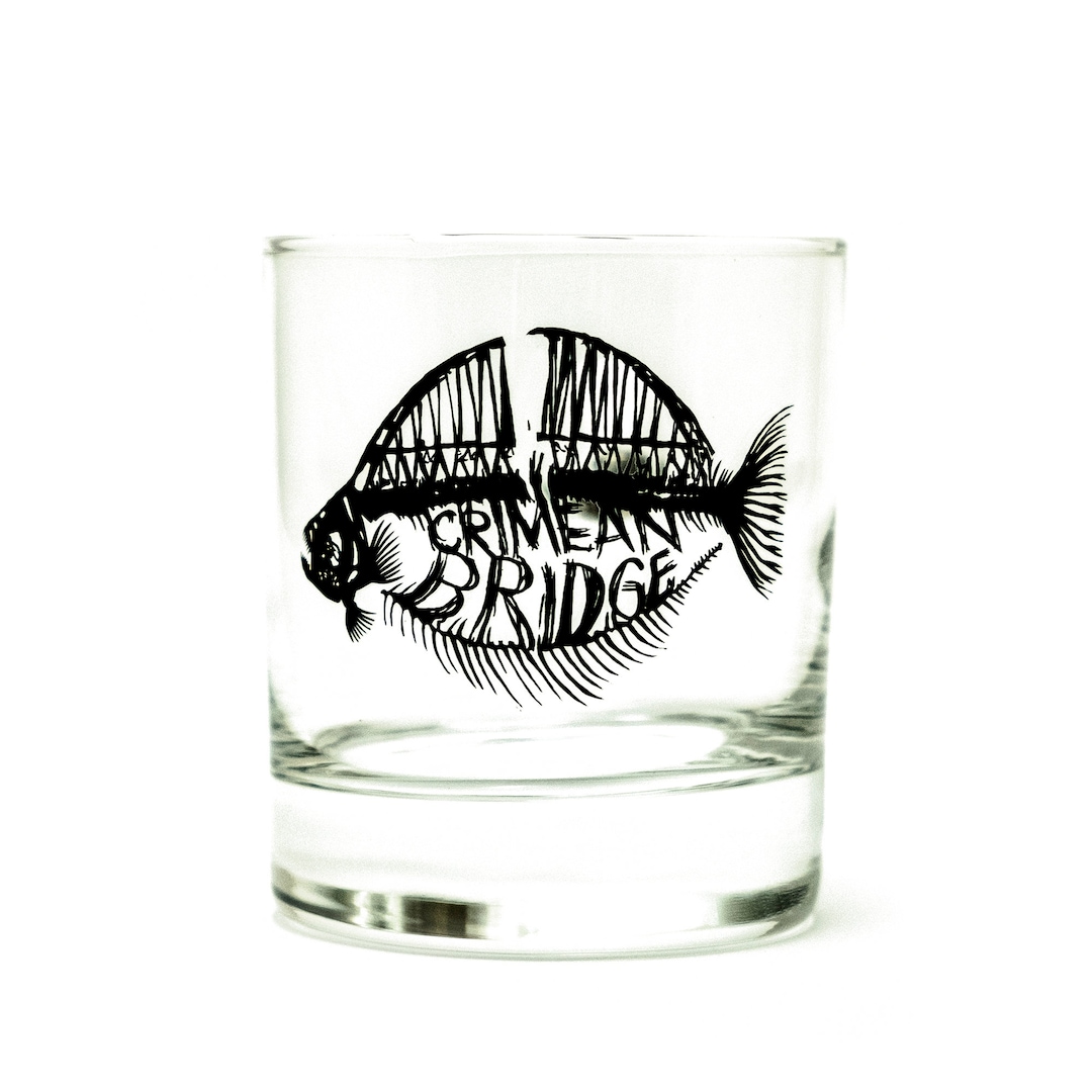 Whisky Glass With Bullet, Bourbon Whiskey Scotch Rocks Glass, Artisan ...