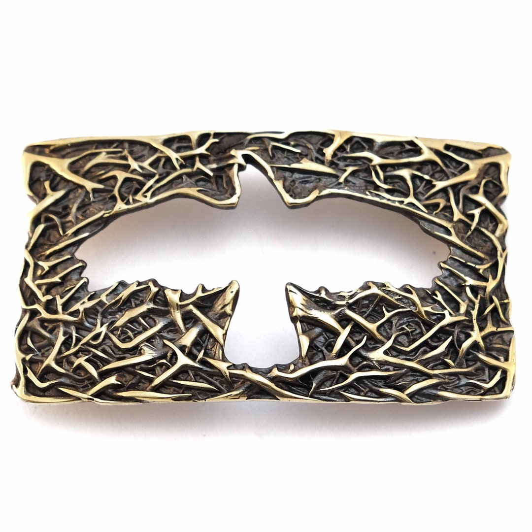 Crow Belt Buckle, Mythical Black Bird Solid Belt Buckle for Men and ...