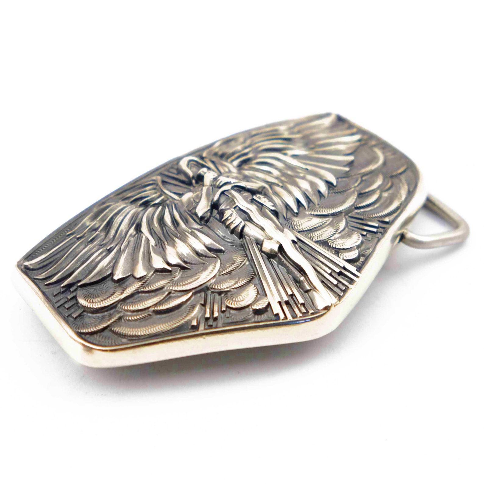 Archangel Michael German Silver Belt Buckle Saint Michael San - Etsy