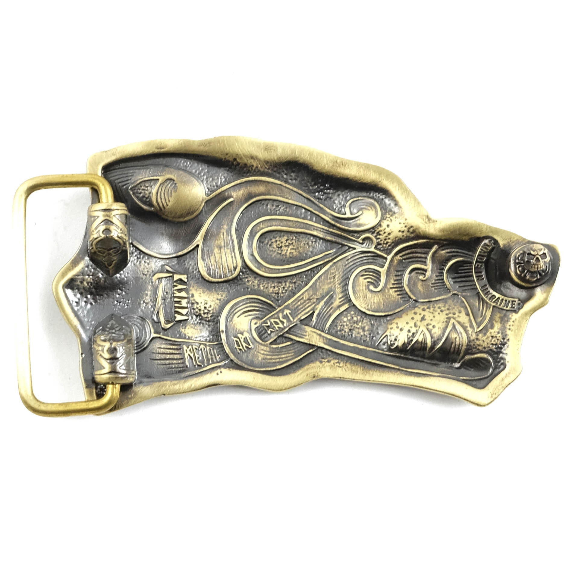 Grey Wolf belt buckle Handmade animal wolf head solid belt | Etsy