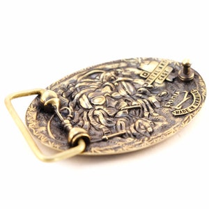 Cannabis Leaf Solid Brass Belt Buckle, Marijuana Weed Leaf Ganja Rasta ...