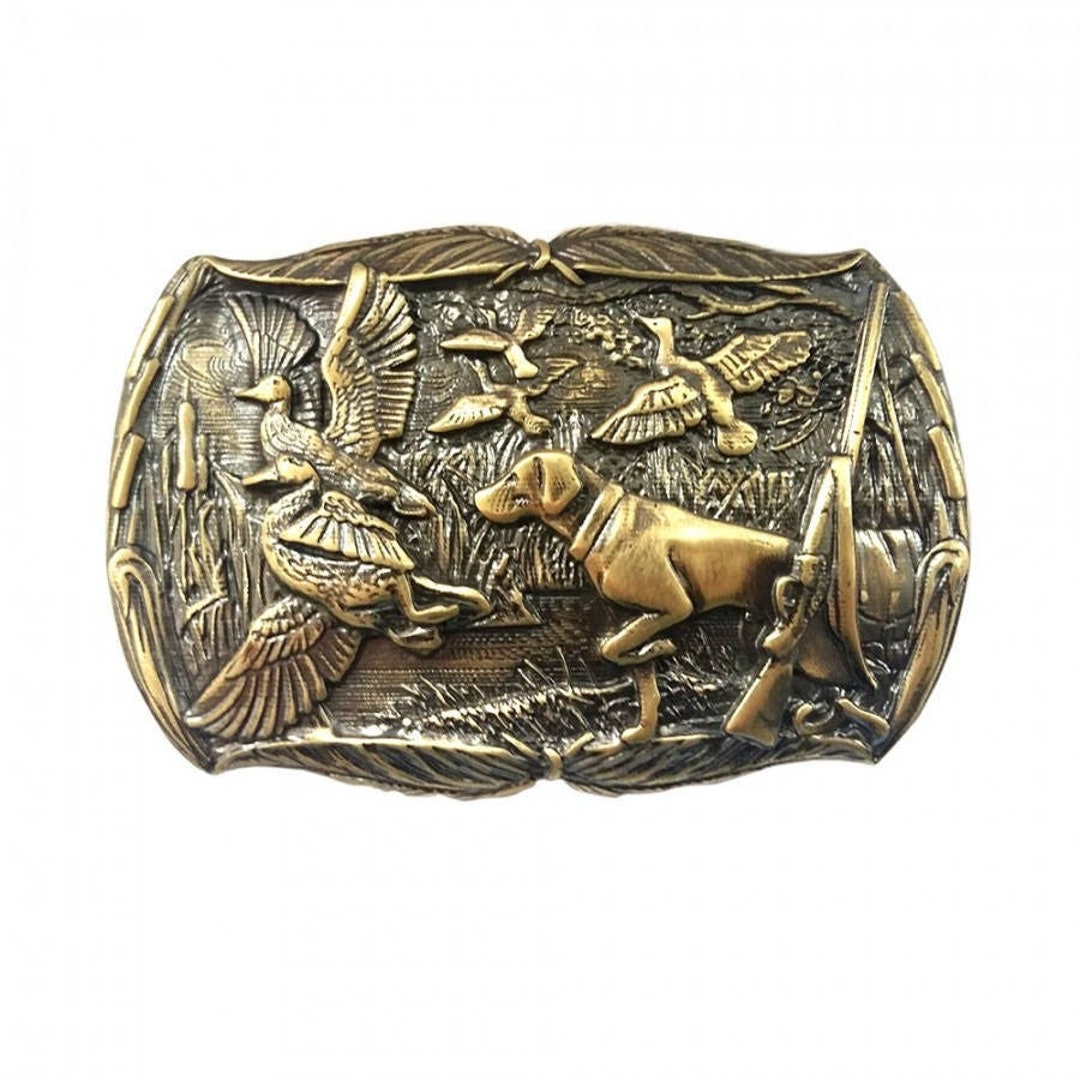 Duck Hunting Belt Buckle Trophy Duck Season Hunter Gift Solid - Etsy