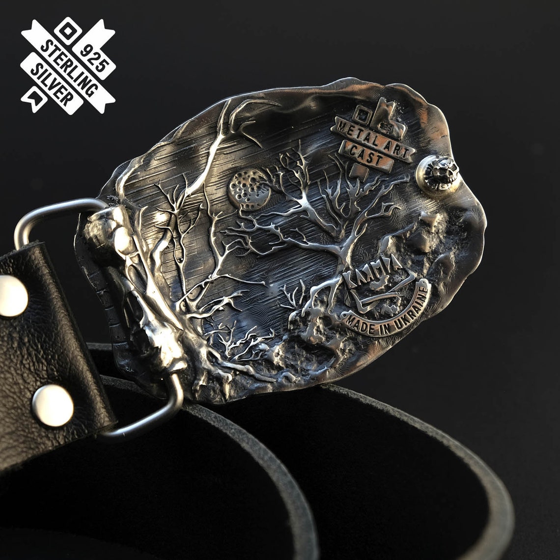 Raven Belt Buckle Old Norse Scandinavian Odin's Huginn - Etsy
