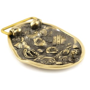 Santa Muerte Belt Buckle, Skull El Día De Muertos, the Day of the Dead ...