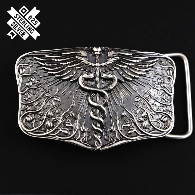 Silver Nurses Buckle - Etsy UK