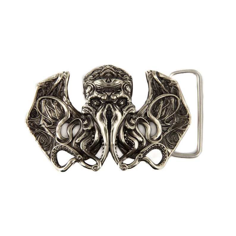 Cthulhu Belt Buckle, Underwater Mythical Lovecraft Monster Cthulhu ...