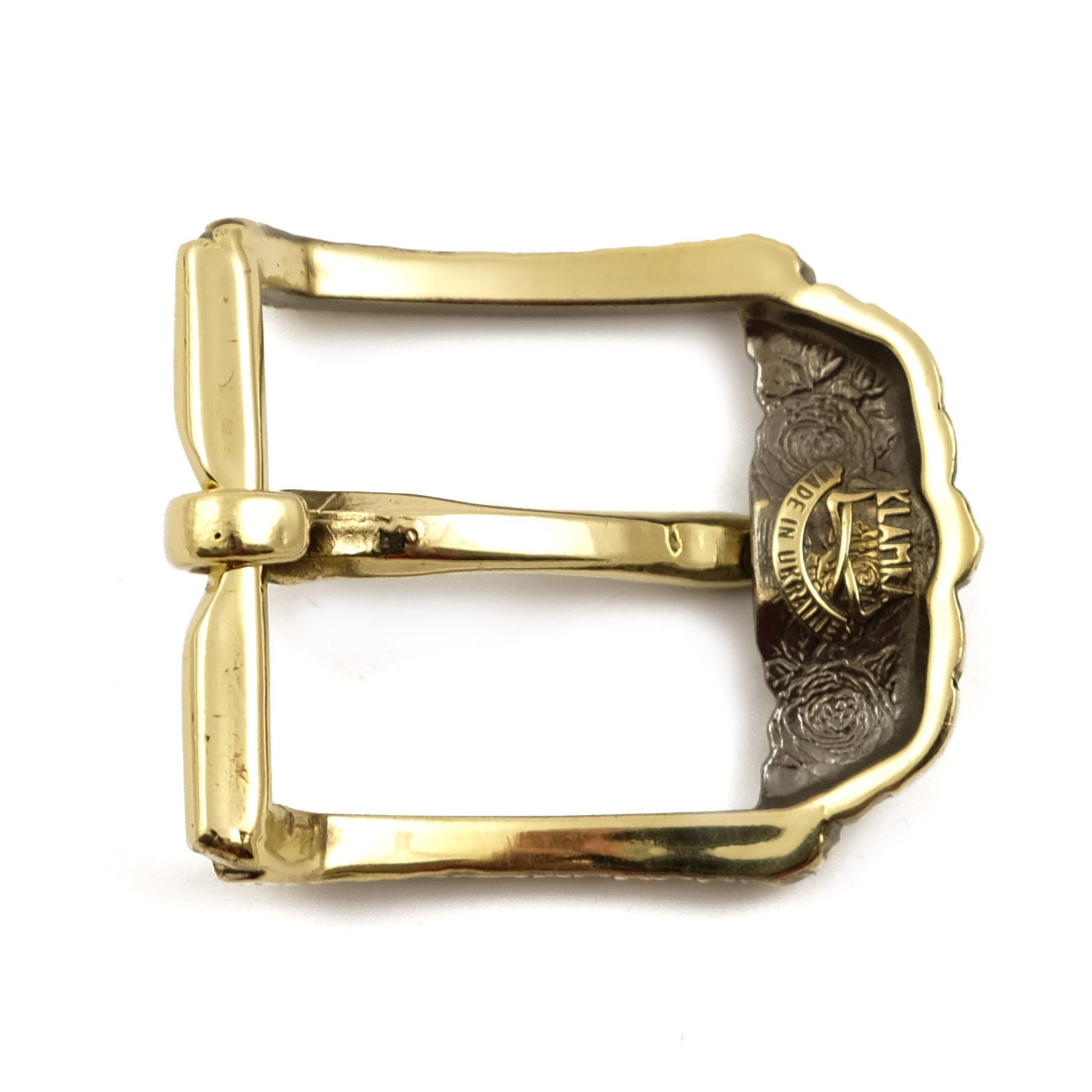 Belt Buckle Skulls and Roses Solid Brass Rectangular Belt - Etsy