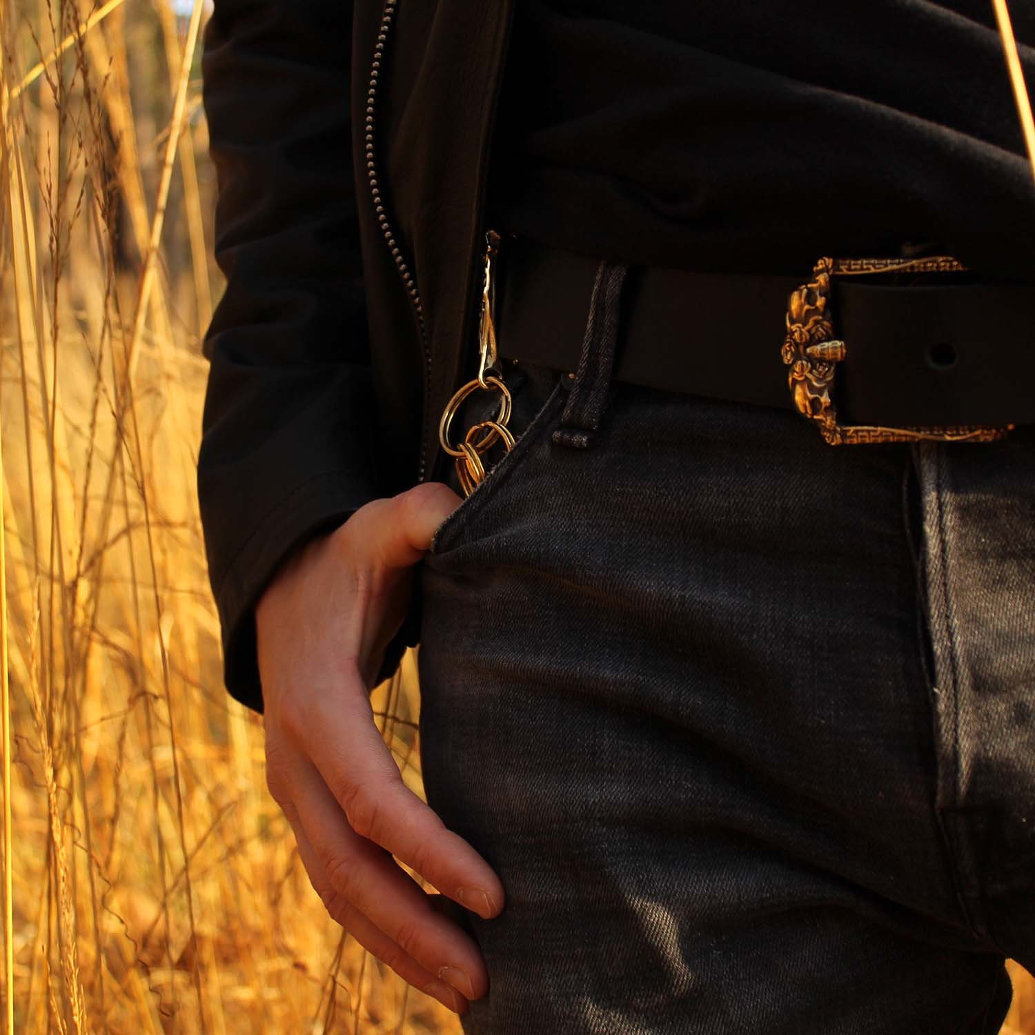 Belt Buckle Skulls and Roses Solid Brass Rectangular Belt - Etsy