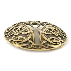 Algiz Belt Buckle, Life Rune, Old Norse Scandinavian Nordic Viking ...