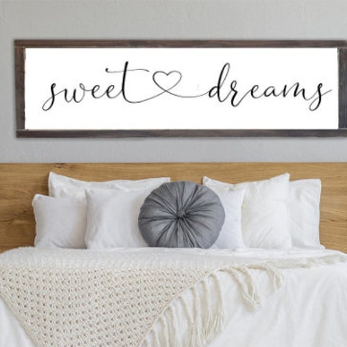 Master Bedroom Wall Decor Over the Bed Sign-start Each Day - Etsy