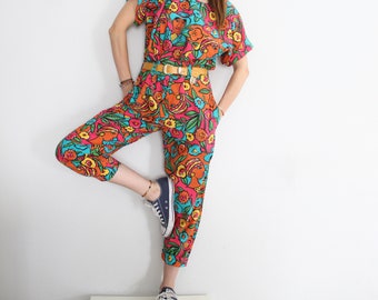 80s jumpsuit | Etsy