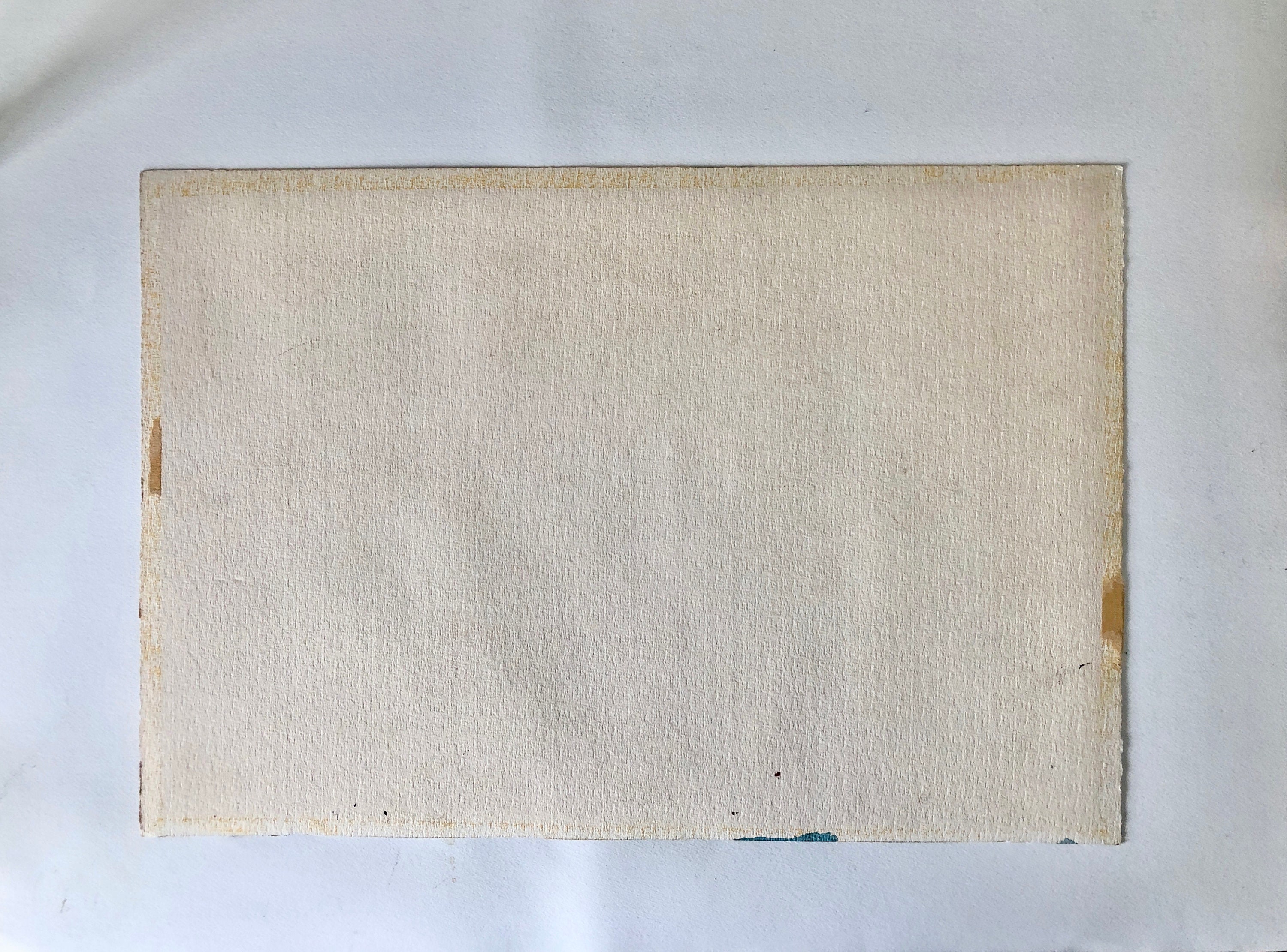 Vintage Unframed Original Watercolor Wooden Boats Marina | Etsy