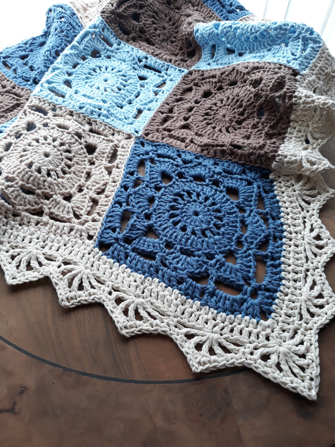 Vintage Patchwork Blanket. Handmade Family Heirloom Cotton - Etsy