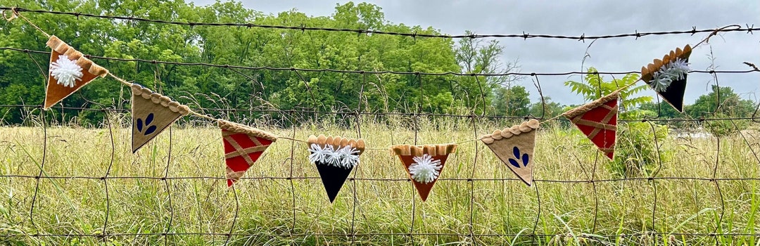 Pie Decoration / Fall Pie Garland / Thanksgiving Pie Garland ...