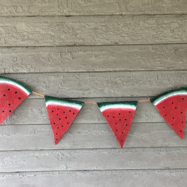 Watermelon Banner - Etsy