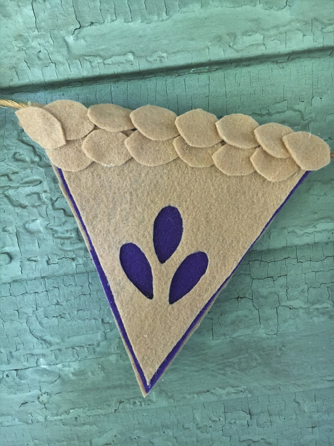 Pie Decoration / Fall Pie Garland / Thanksgiving Pie Garland / - Etsy