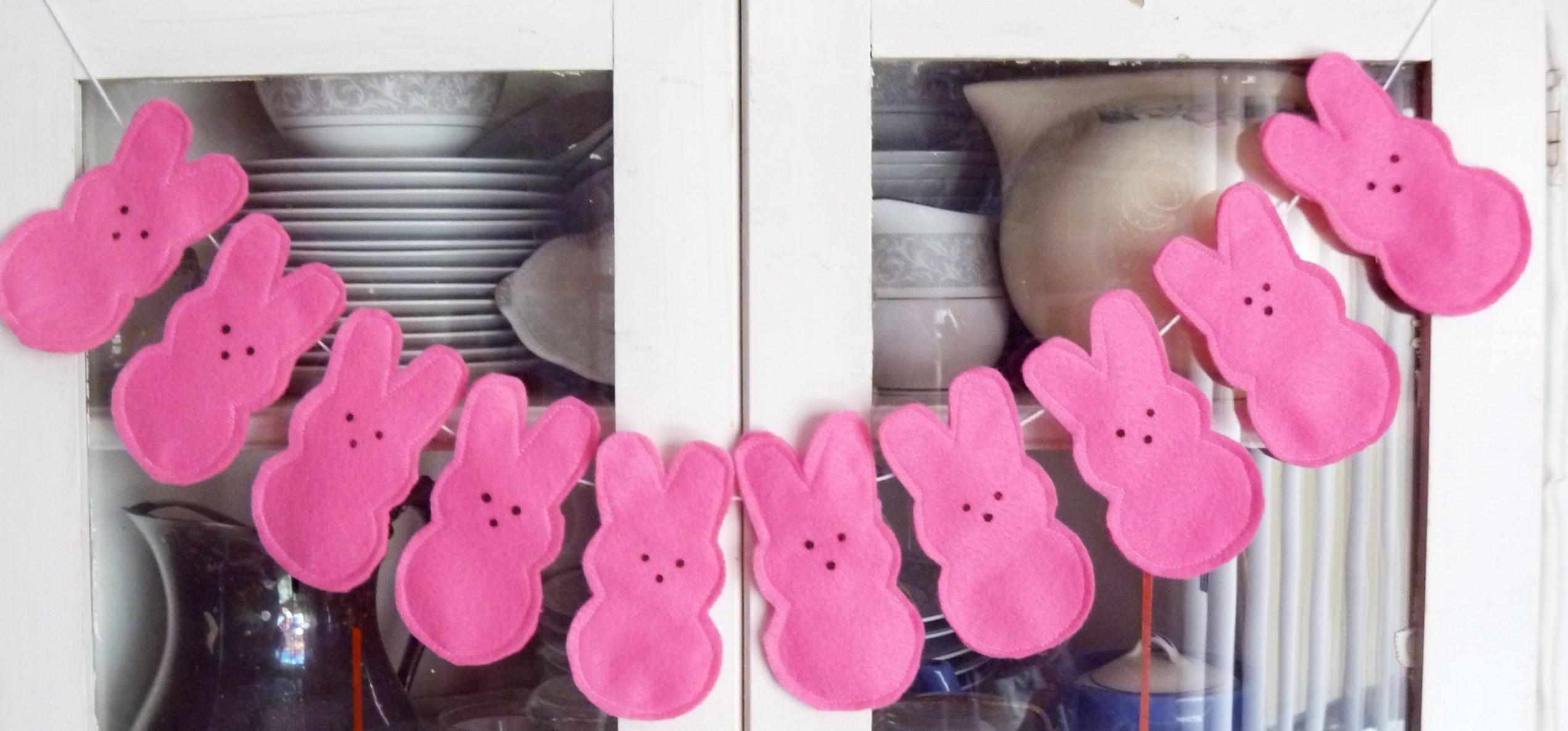 Peeps Easter Garland - Etsy