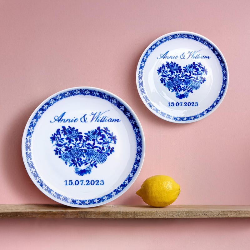 Antique Valentine Plates - Etsy UK