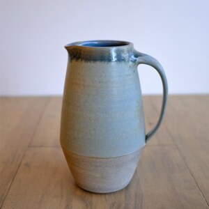 Large Ceramic Pitcher, 1.5 L Jug, MADE TO ORDER, Ceramic Wine Decanter ...