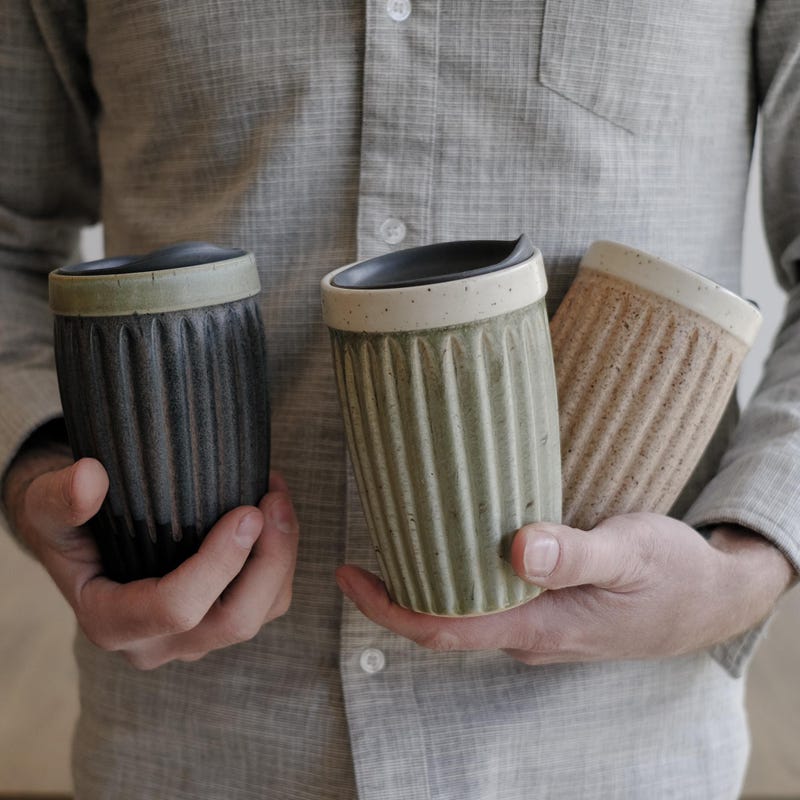Ceramic Travel Mug - Etsy
