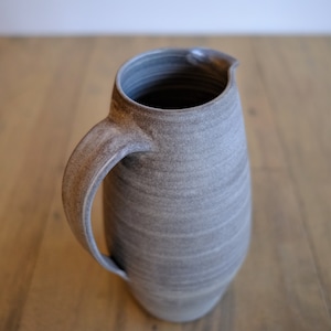 Large Ceramic Pitcher, 1.5 L Jug, MADE TO ORDER, Ceramic Wine Decanter ...