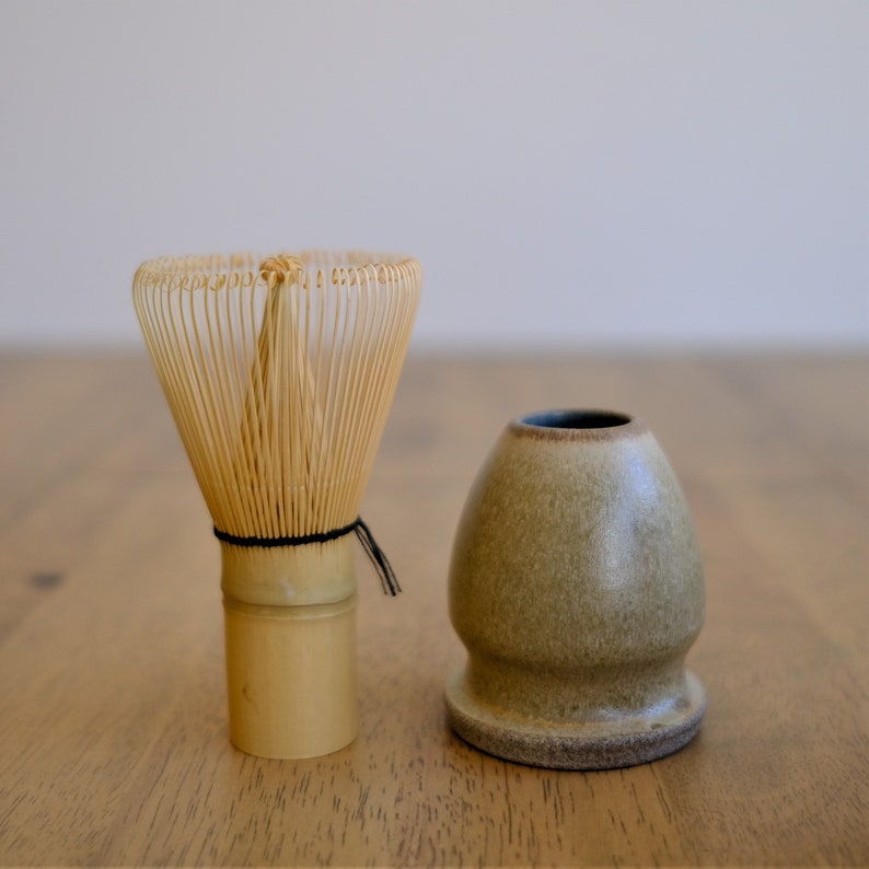 Beautiful Matcha Tea Set, Chawan Bowl, Whisk Holder - Etsy