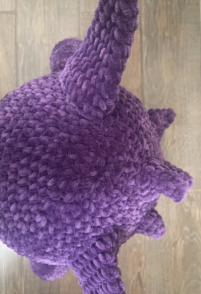 Gengar Pokémon Crochet Amigurumi Pattern - Instant Download - Etsy
