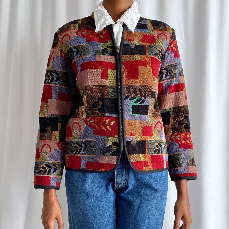 Tapestry Jacket - Etsy UK