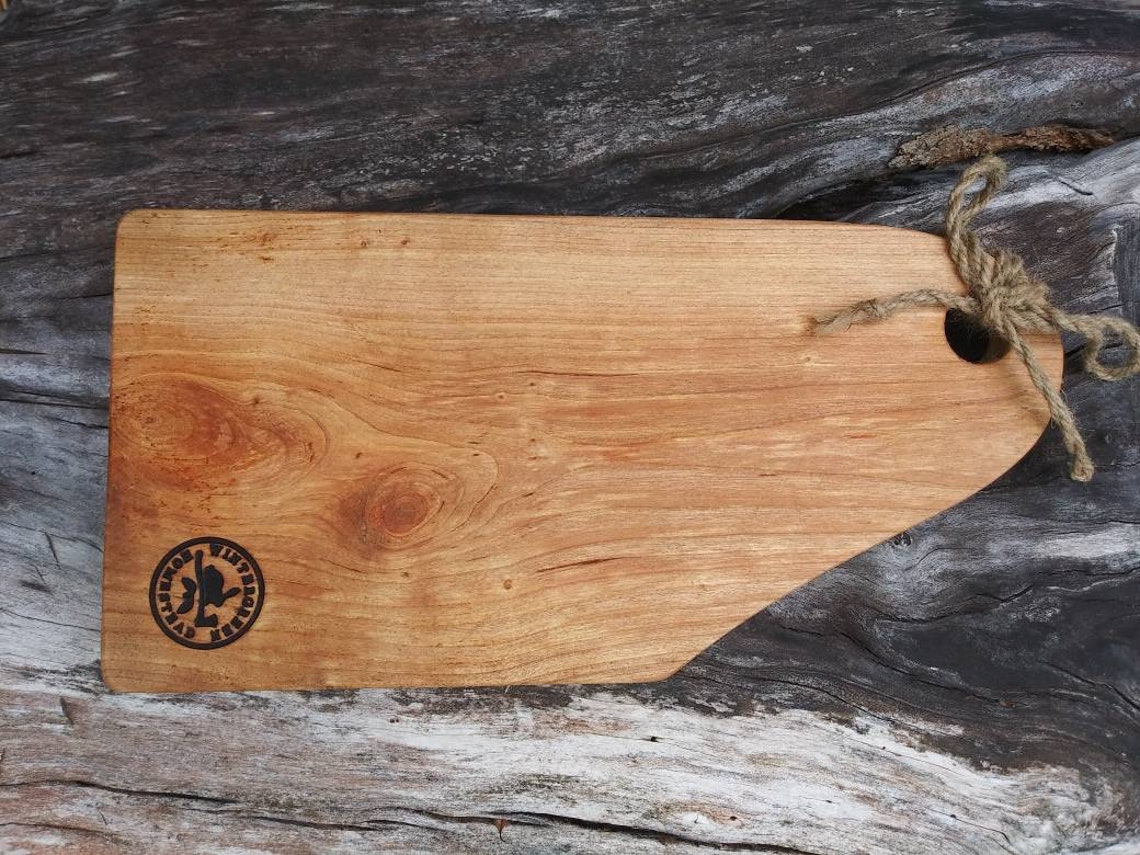Cherry Wood Charcuterie Board - Etsy UK