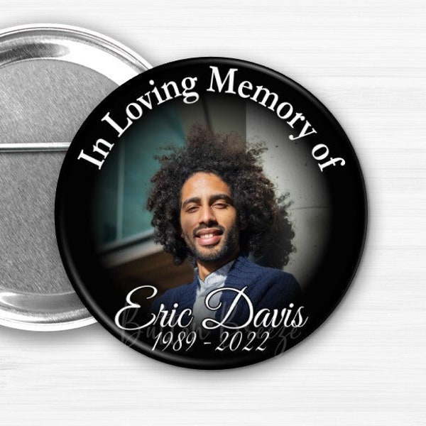 Memorial Buttons - Etsy