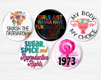 Pro Choice Pin - Etsy