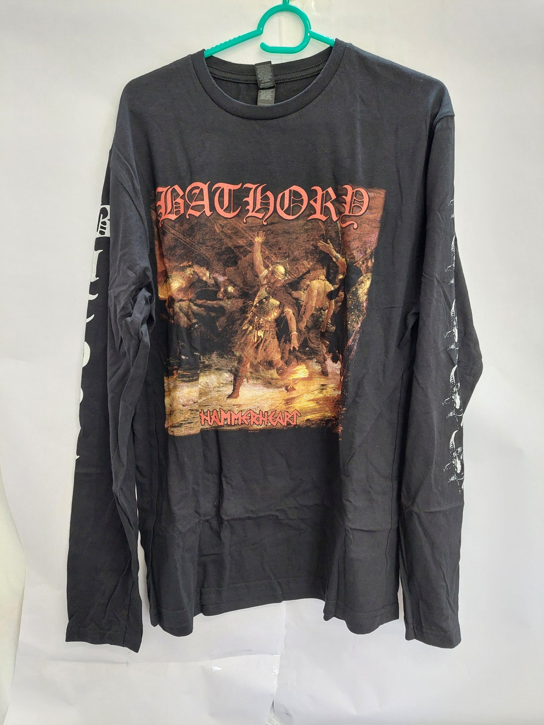 Bathory Longsleeve Hammerheart OFFICIAL Tee T-shirt Mens Unisex - Etsy